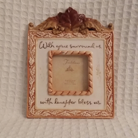 Amscan Home | Accents | Amscan Home Ceramic Photo Frame | Poshmark